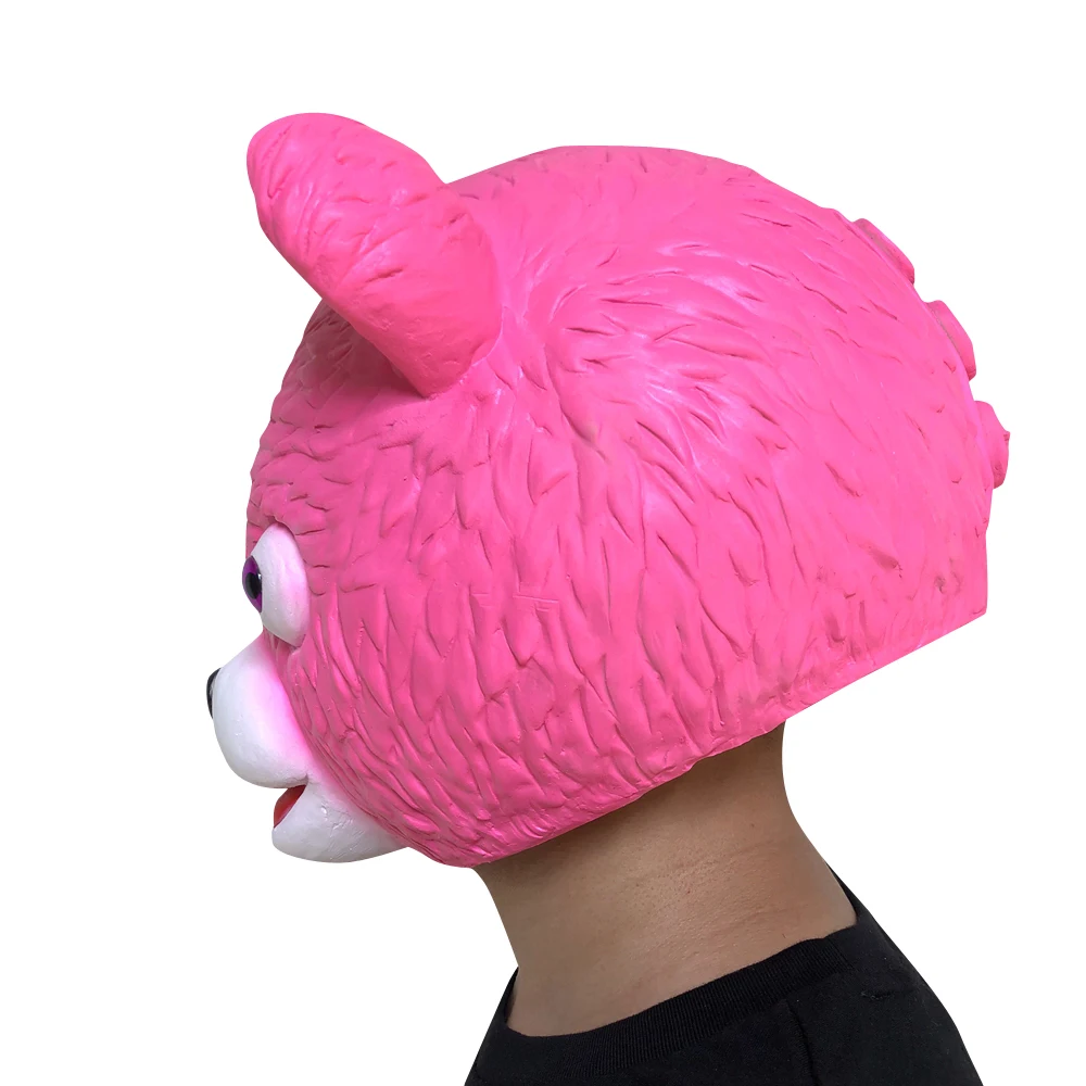 Women Cute Bear Head Mask Halloween Latex Adults Masks Cosplay Costumes ...