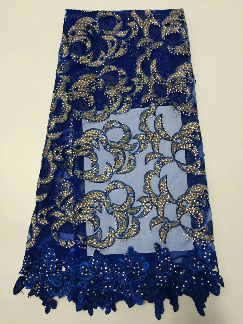 2017 LACE Africano Renda Líquida de Alta Qualidade, Voile Francês ...