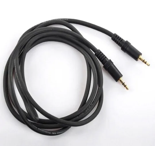 Black 10 meter 3.5mm male to male audio cable aux cable for computer PC ...