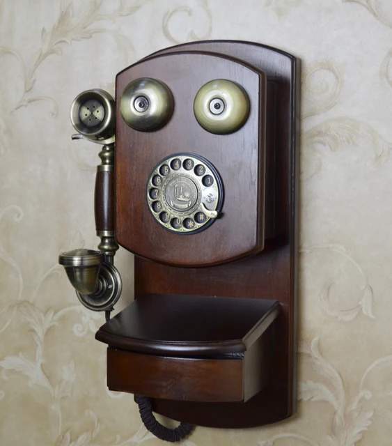 Retro Corded Wall Telephones