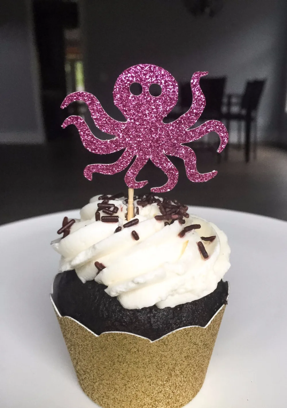 Octopus-Cupcake-Toppers-Under-the-Sea-Birthday-Cupcake-Toppers-First ...