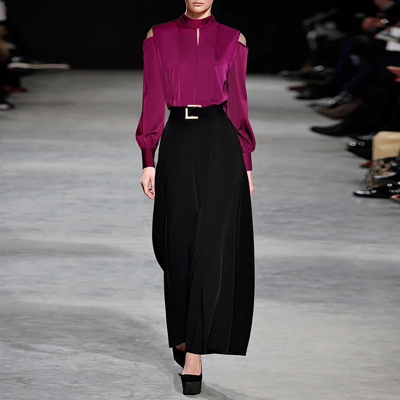 HIGH QUALITY New Fashion Runway 2018 Deesigner Runway Suit Set Women's ...