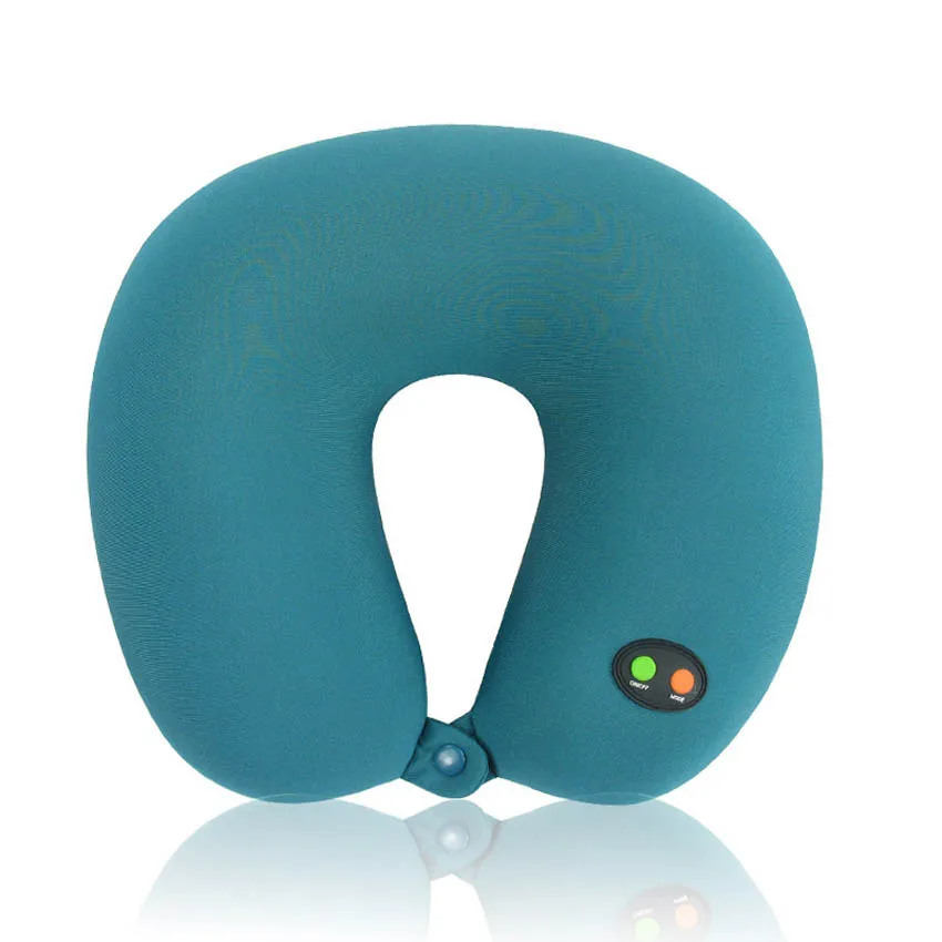 Neck Pillow Massage Electric U Shaped Massage Pillow Cervical Vibration Massage Neck Pillows In