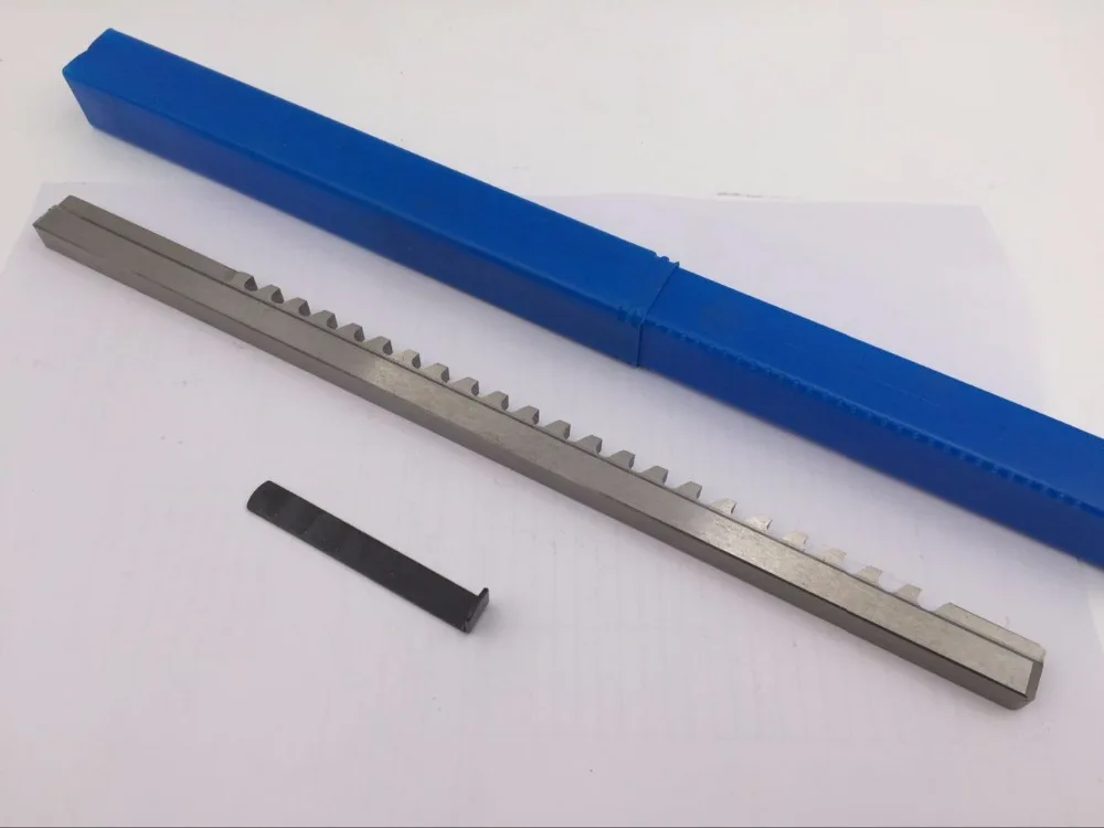 25mm HSS F Push Type Keyway Broach with Shims American Push Knife ...