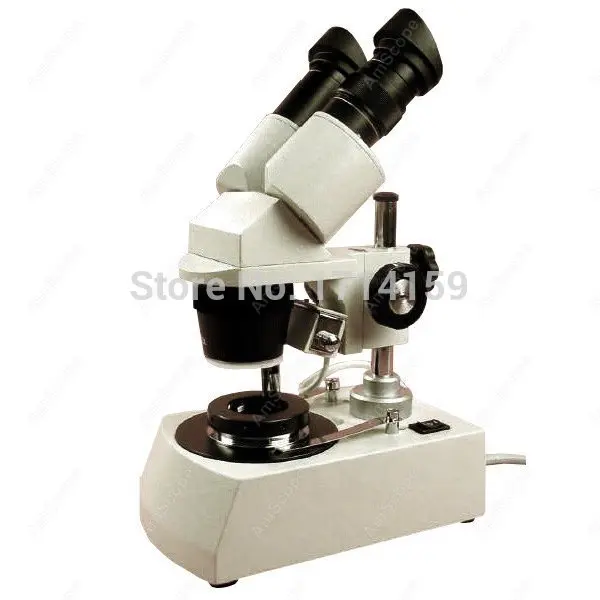 Gem-amscope Supplies Gem Stereo Microscope 5x-10x-15x-30x - Microscopes ...