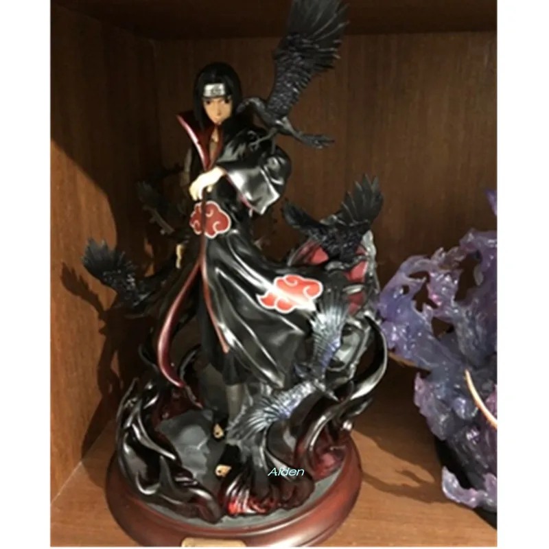 13" Statue NARUTO Bust Akatsuki Uchiha Itachi Full-Length Portrait GK ...