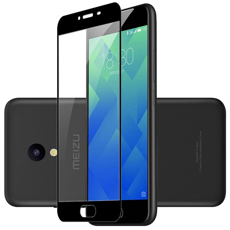 Полное покрытие из закаленного стекла для Meizu M5C M3 M5 M6 Note M3S Mini M3E M5S M3X MX6 Pro 6 ...
