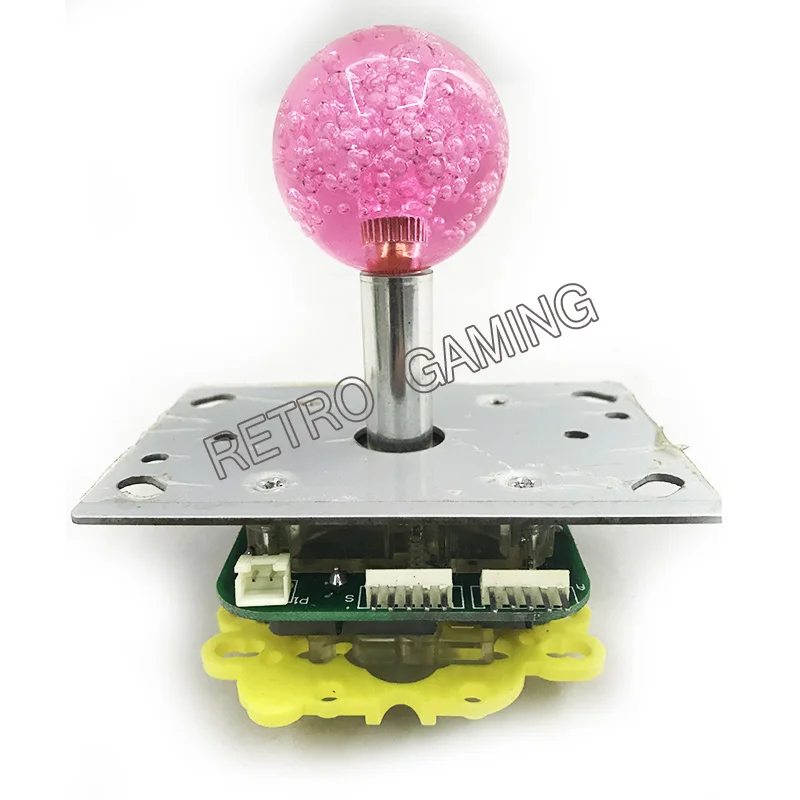 Arcade LED Joystick with Crystal Babble ball top 2colors Illuminated ...