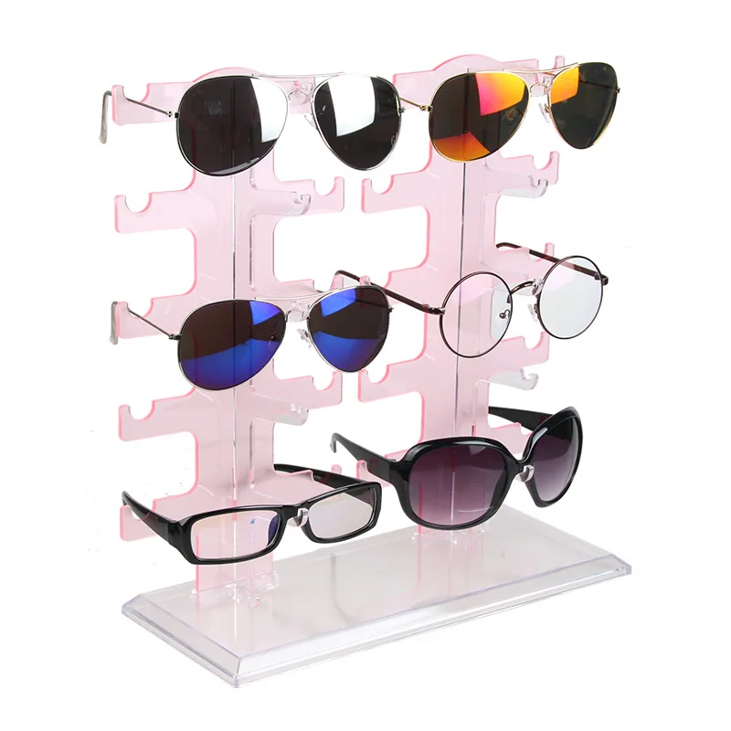 Plastic Sunglasses Display Rack Eyeglasses Glasses Showing Stand Frame ...