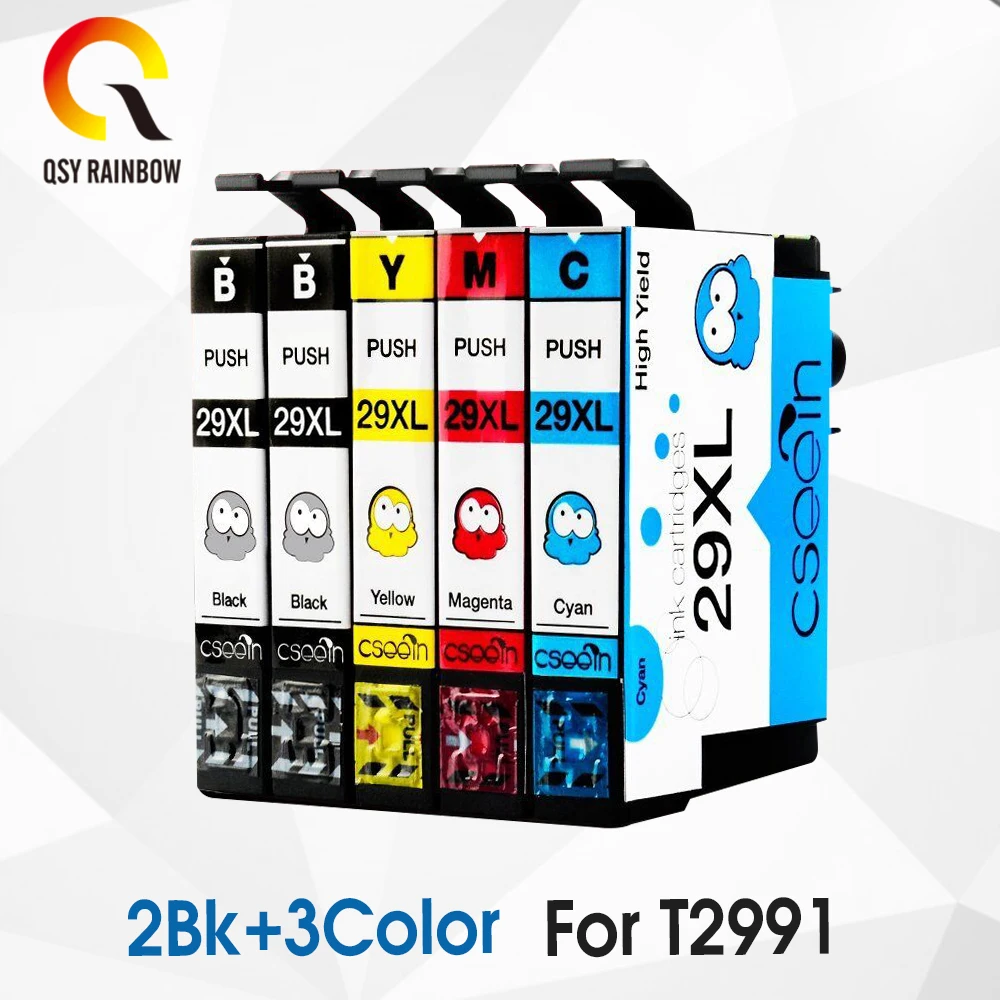 5PK 29XL T2991XL T2991 2992 2993Compatible Ink Cartridge for Epson ...