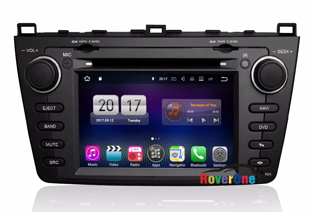 For Mazda 6 Mazda6 2008 2013 Android 7.1 Car Multimedia System Auto ...