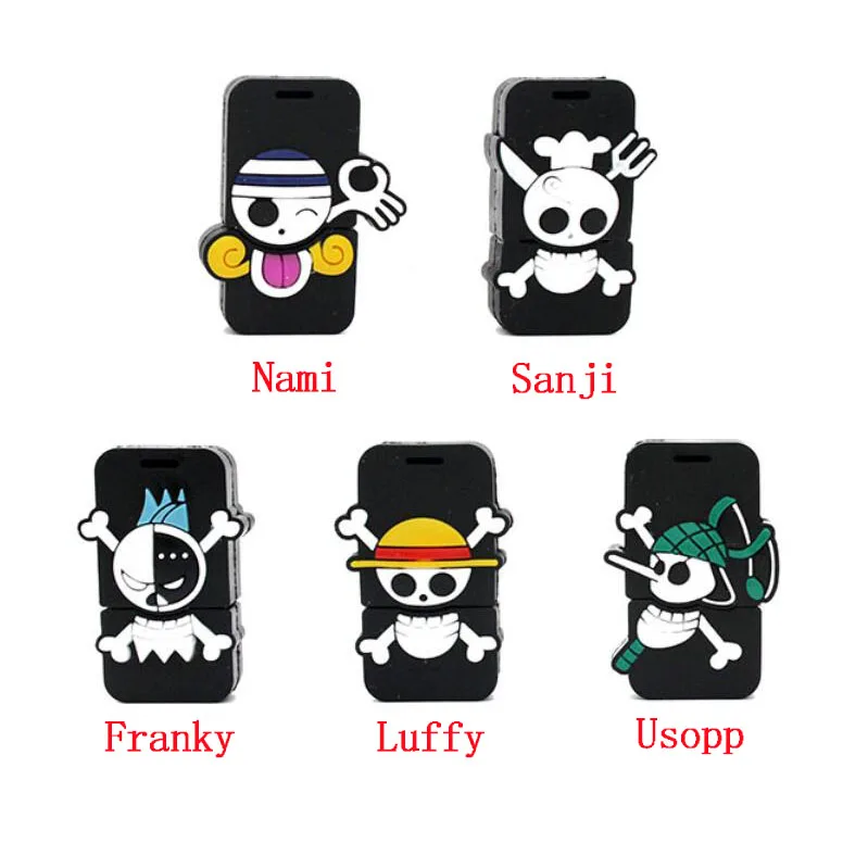 Free shipping pirate one piece usb flash drive cartoon pendrive U Disk ...