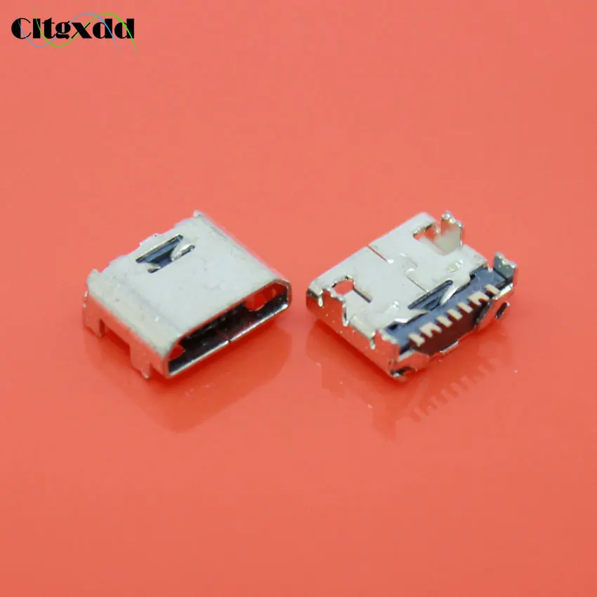 cltgxdd 100PCS 7pin mini micro usb charge charging jack connector plug ...