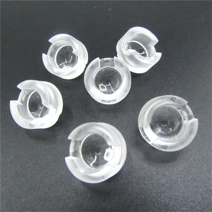 30 Pcs/lot 13mm Led Mini Ir Lens 15 30 45 60 90 100 Degree For 1w 3w ...