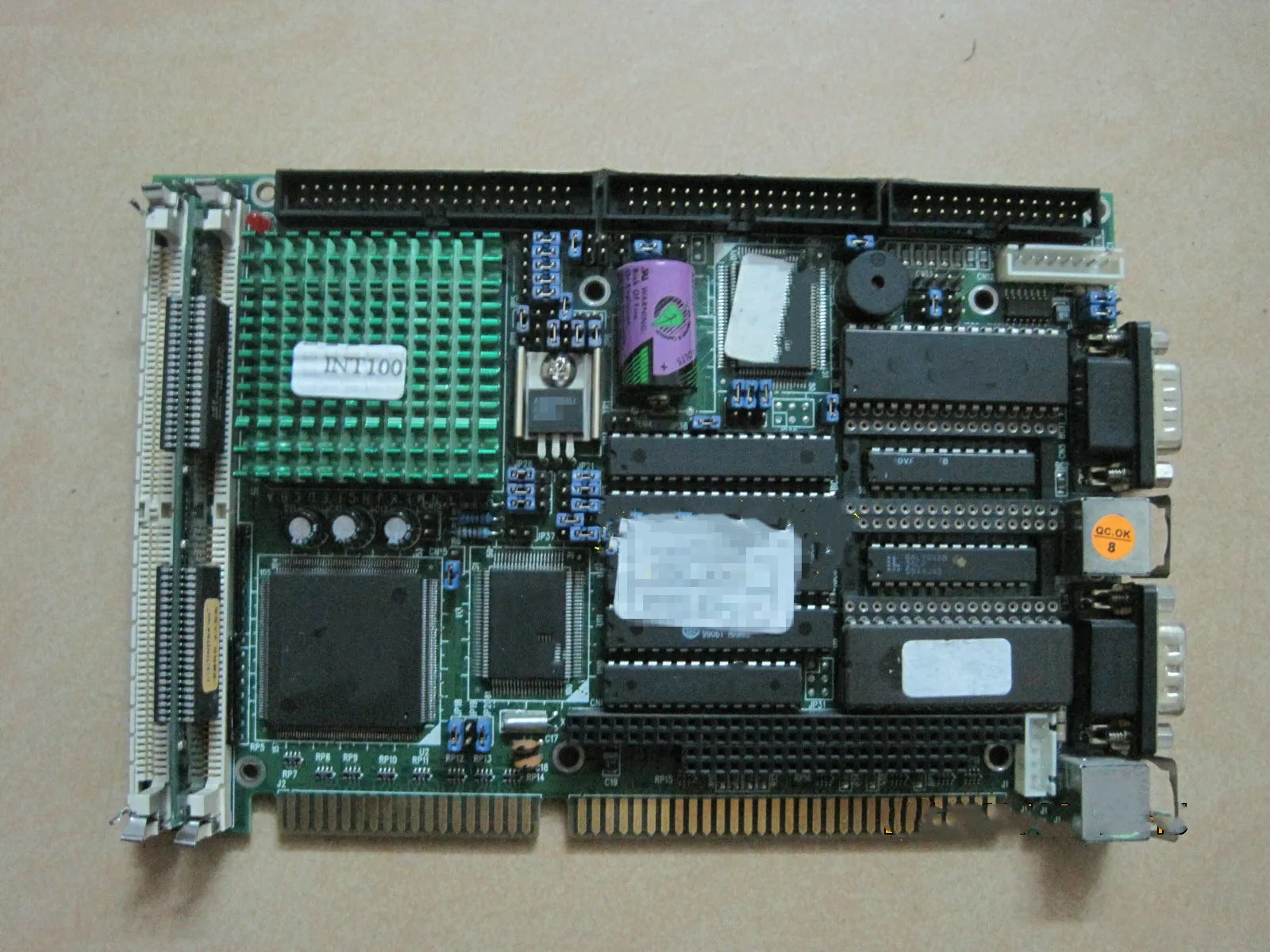 LMB 486LH Industrial control motherboard half long card 486 motherboard ...