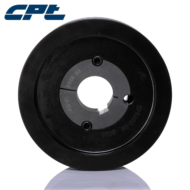 CPT Brand SPB V Belt Pulley 4 Grooves 231mm Outside Diameter 3020 cpt-brand-spb-v-belt-pulley-4-grooves-231mm-outside-diameter-3020