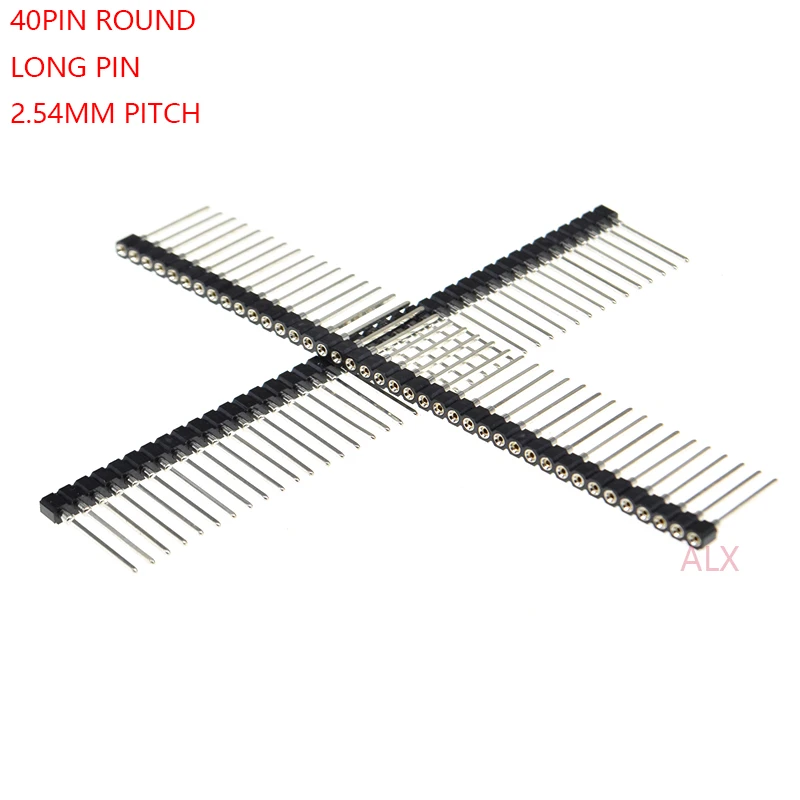 1pcs 1x40 Pin Single Row Female Header 2.54mm Pitch Strip - AliExpress