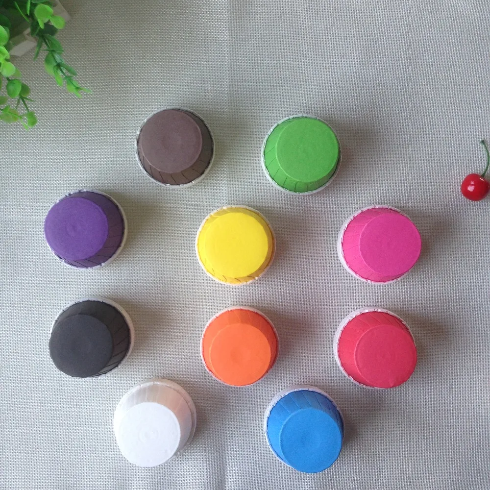 50 pcs standard size solid color Cake Cupcake Liner Case Wrapper Muffin ...