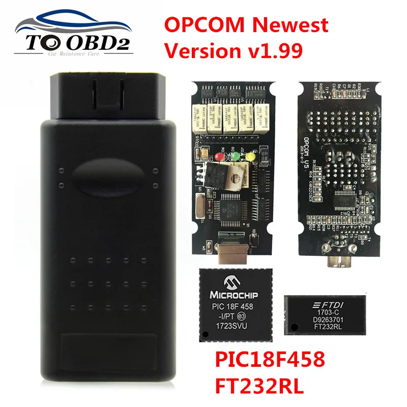V1.95 OPCOM OP COM V1.70 OPCOM V1.99 For Opel OBD2 OP COM 1.70 1.95 1. ...