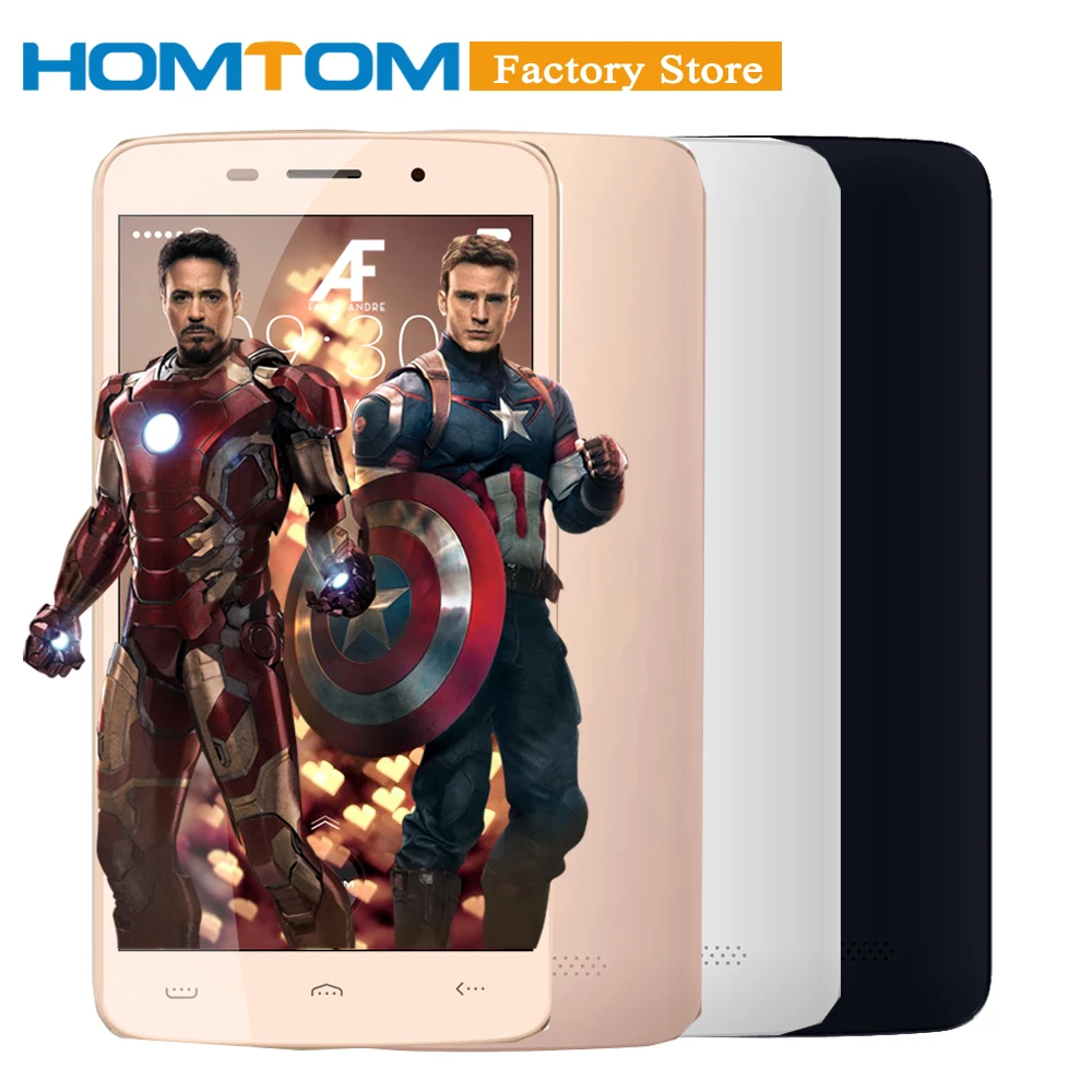 Original homtom HT17 pro Smartphone 4G Android 6.0 Quad Core 2 GB RAM ...