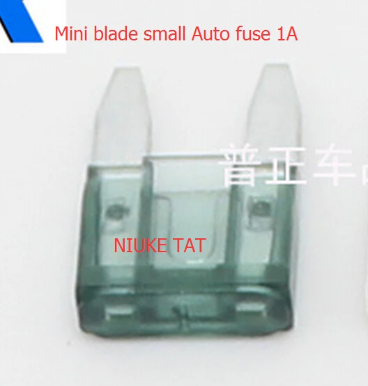 10pcs Mini Blade Small Auto Fuse 1a Boat Blade Fuse 1a Car Fuse ...
