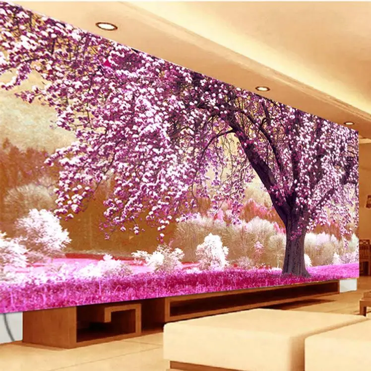Cherry Tree Wall Painting