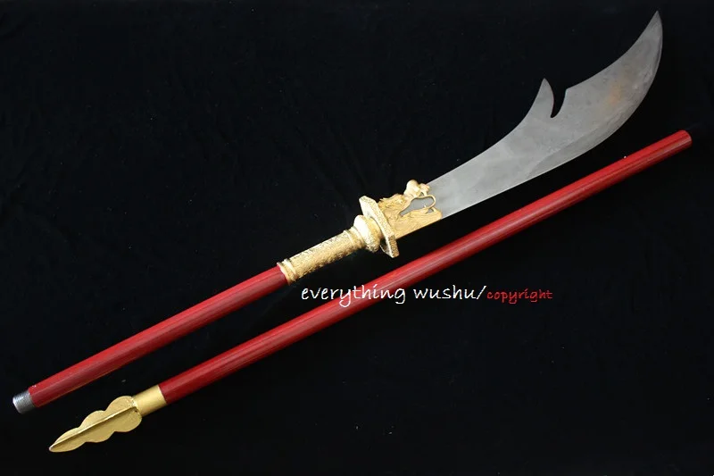 Damasucs Steel Kwan Dao Dadao Guan Gong Dao Master Dao Heavy Duty-in ...