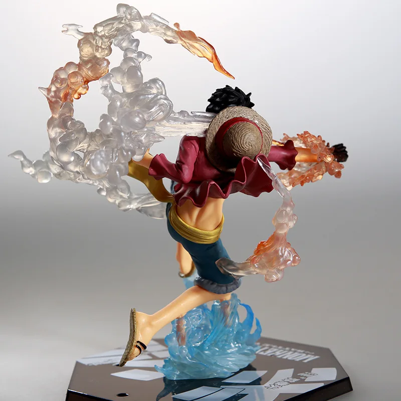 HEYZO Monkey D Luffy Battle Ver Anime ONE PIECE Collect Figurine PVC ...