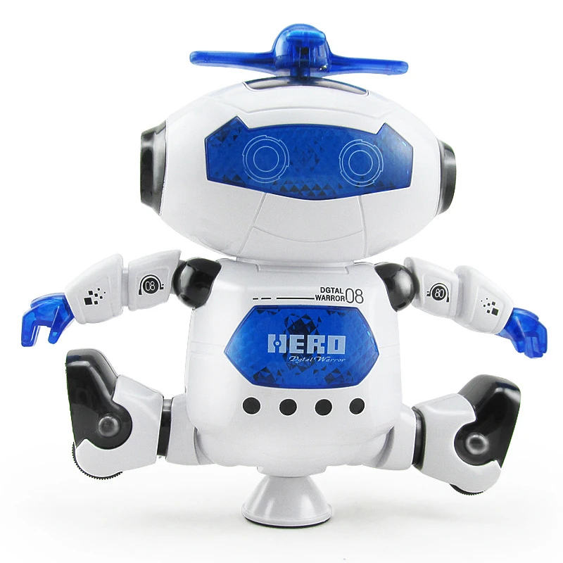 Space Toy Robot Humanoid Dancing With Light Children Pets Pet Toys ...