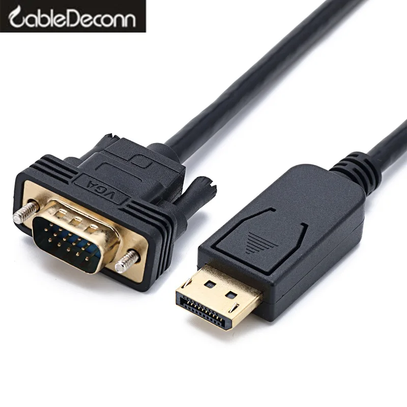 Aliexpress.com : Buy DisplayPort to vga cable male to male displayport ...