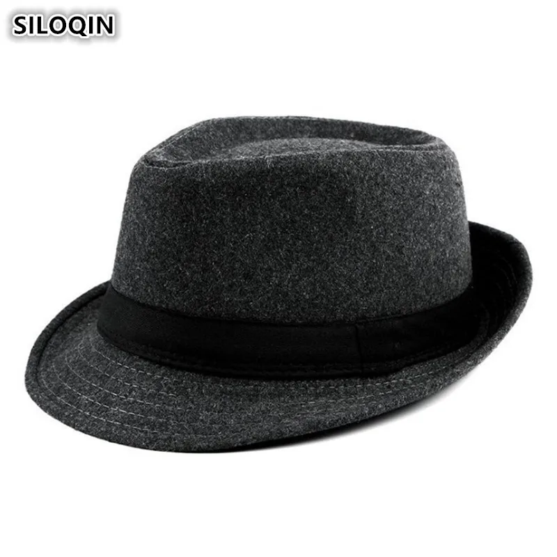 SILOQIN Sombrero de Jazz para hombre y mujer, sombrero sencillo y ...