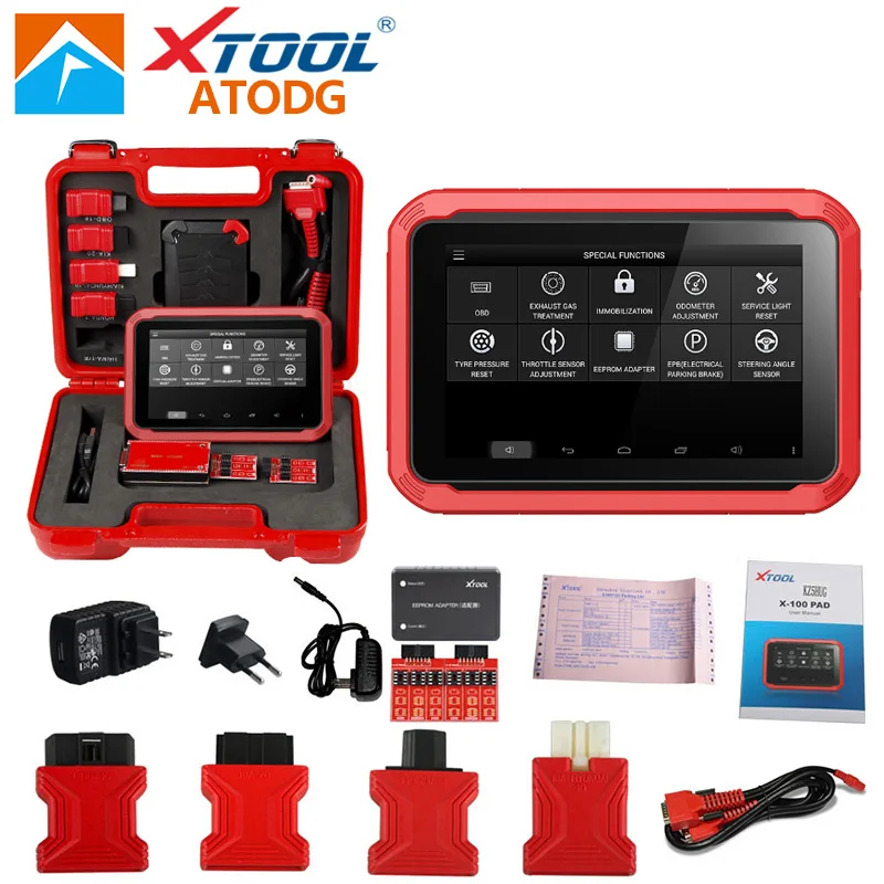 XTOOL X100 Pad Auto Key Programmer Same Function as X300 X100 Pad ...