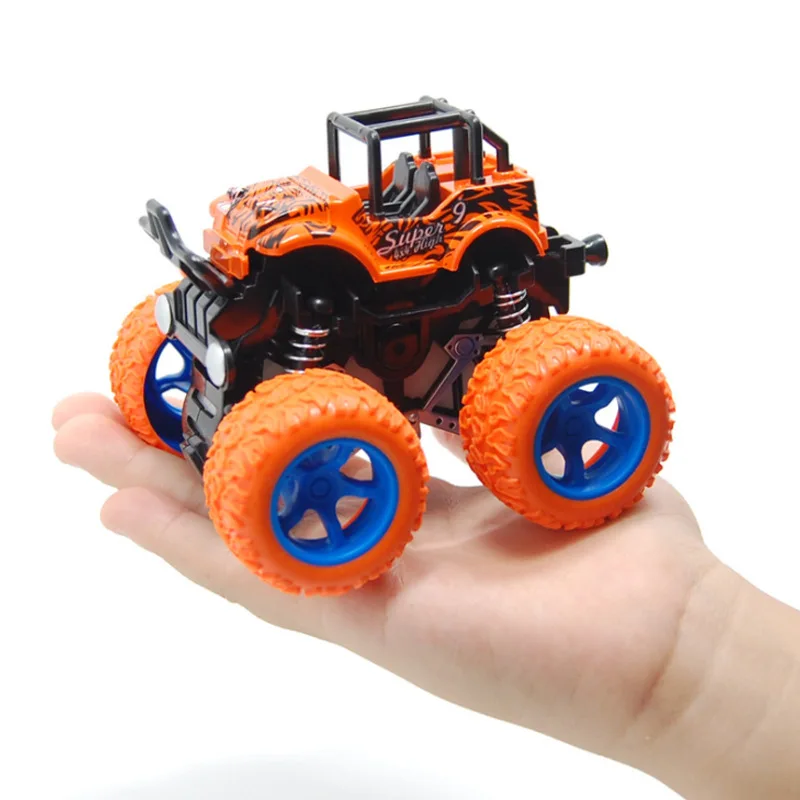 Diecast Car Toy 4 Wheel Inertia Switch Power Off-Road Diecast Toy ...