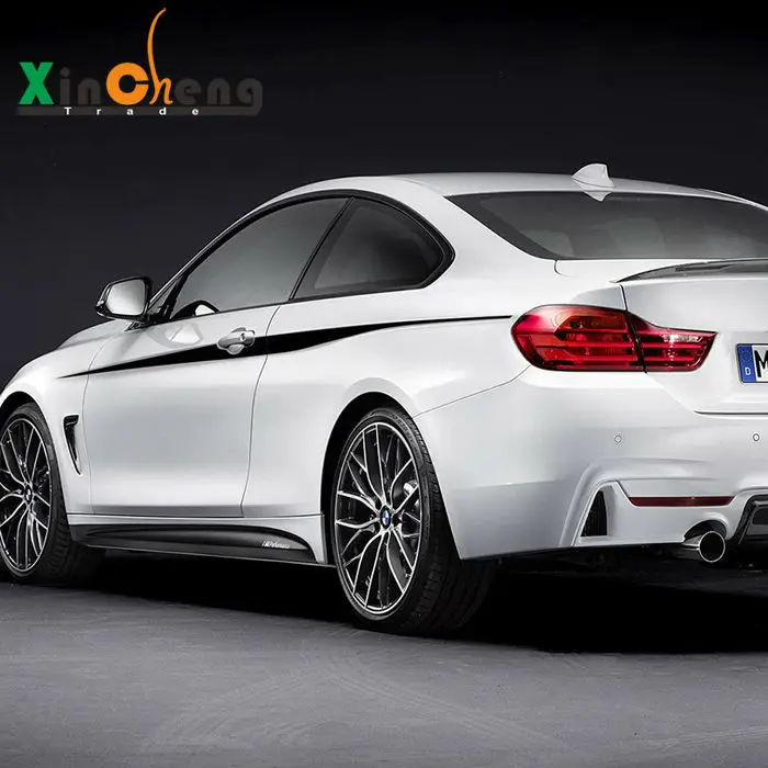 Vehicle body waist line drawing flowers decorated modified car stickers ...