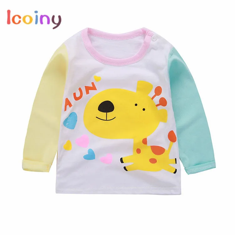 Cartoon-T-Shirt-Kids-Long-Sleeve-Fashion-T-shirt-Cotton-Boys-Girls-Tops ...