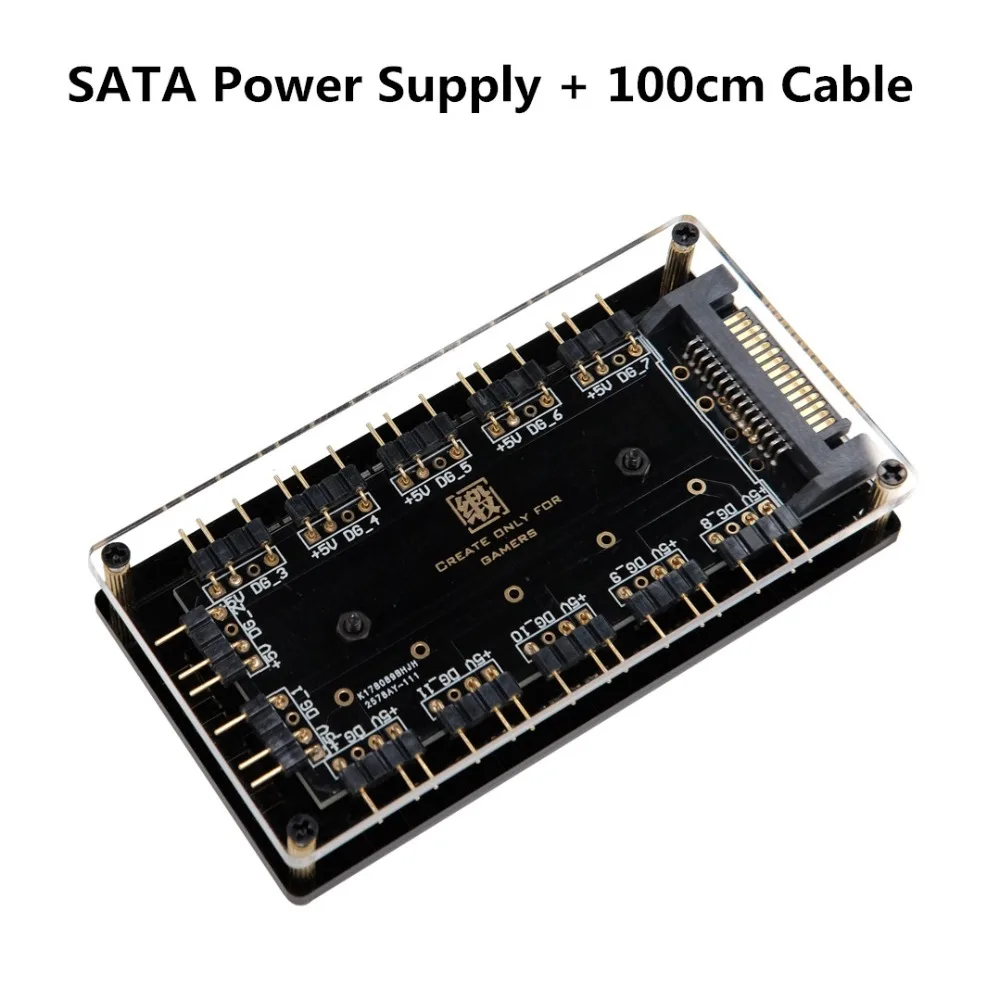 Detail Feedback Questions about ASUS AURA 5V 3 Pin RGB Hub interface ...