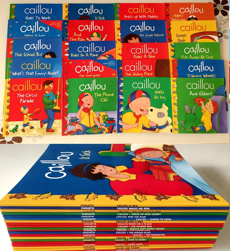 Caillou And Gilbert Book