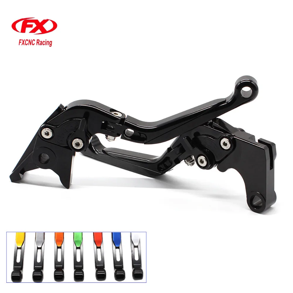 CNC Adjustable Motorcycles Brake Clutch Levers Folding Extendable ...