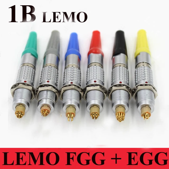 LEMO M12 connector FGG EGG 1B 2 3 4 5 6 7 8 10 12 14 16 Pin LEMO FGG.1B ...