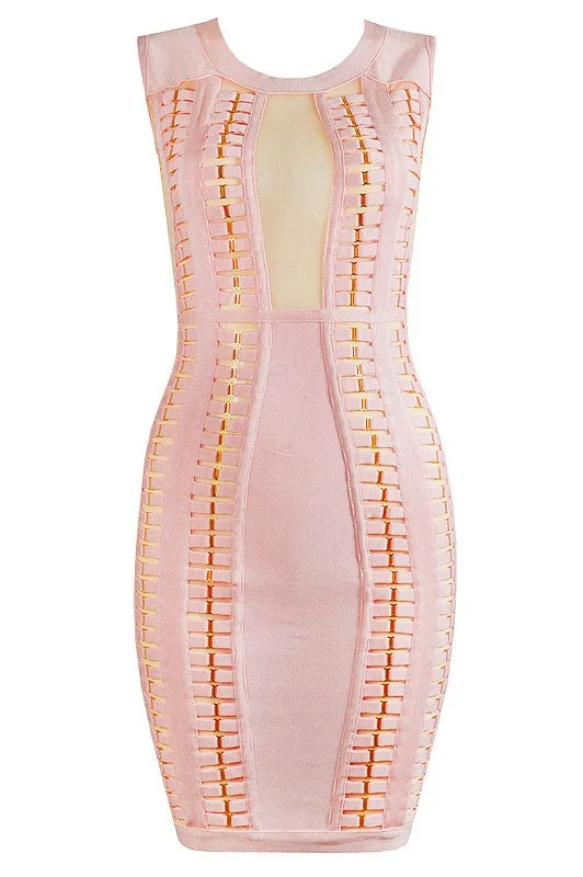 Bandage Dress Factory Summer Style Fashion Sexy Sleeveless Women Rayon