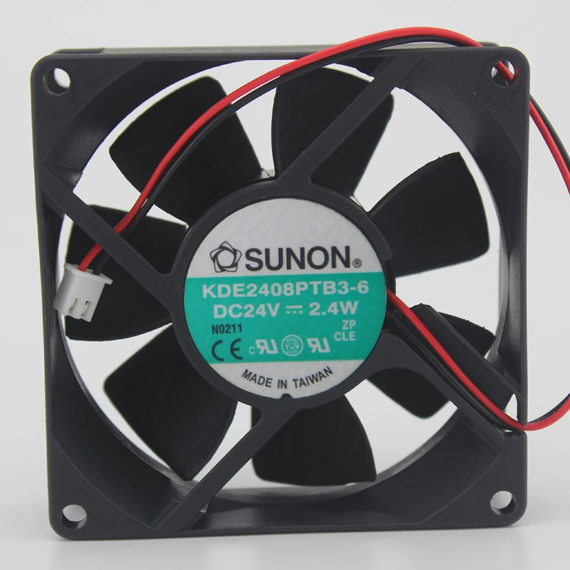 Originales 8CM 8025 KDE2408PTB3-6 24V 2.4W ventilador inversor de computadora industrial de ...