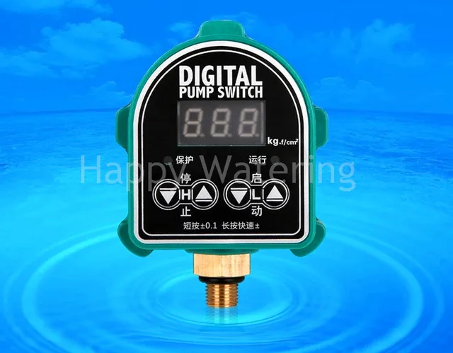 Aliexpress.com : Buy Digital Pressure Switch 220V Adjustable Pressure ...