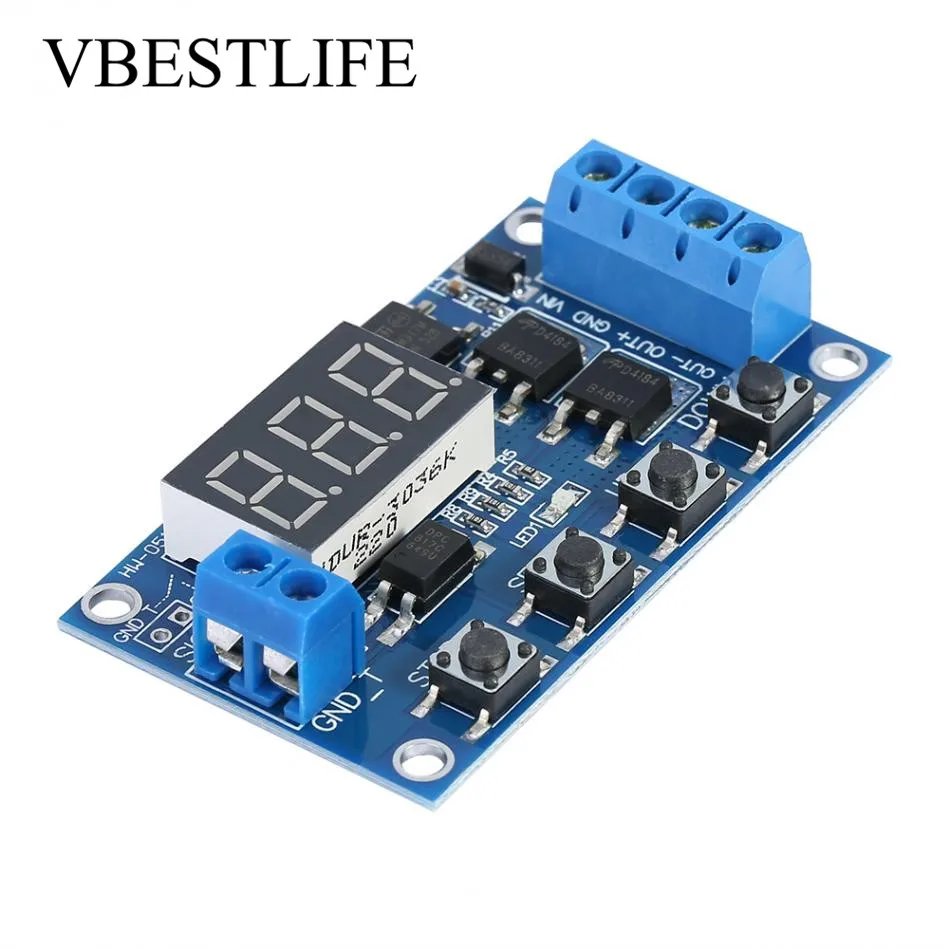 Buy Dc Timer Relay Delay Switch Module 5v 36v Trigger