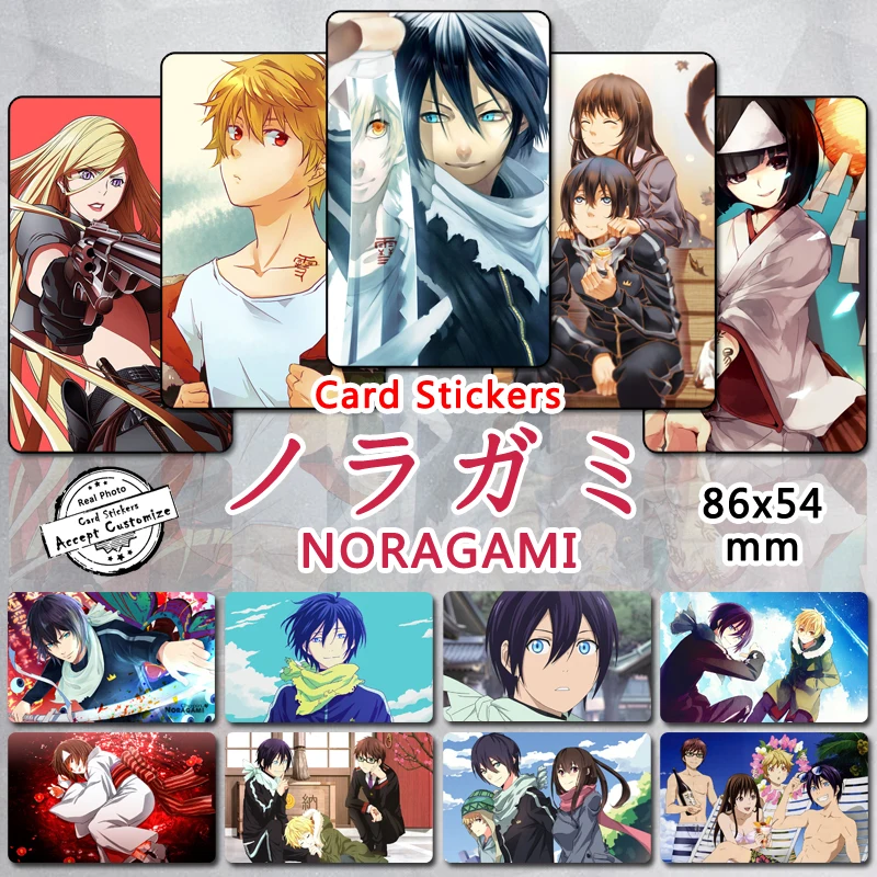 35pcs Noragami Characters Card Stickers Stray God Aragoto YATO Iki ...