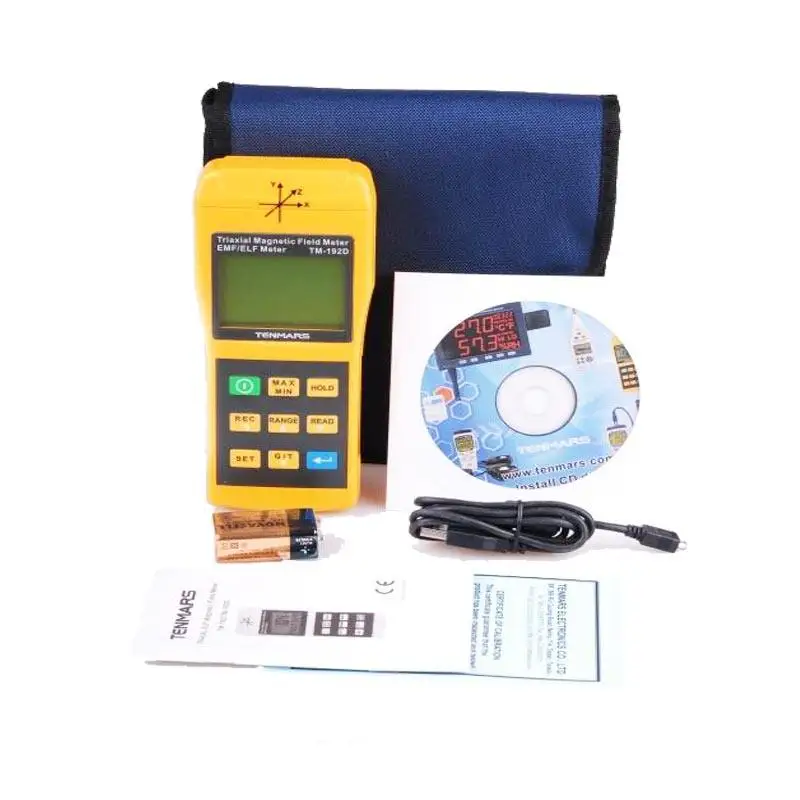 TM-192-Auto-Range-triaxial-magnetic-field-meter-EMF-ELF-METER-with-USB ...
