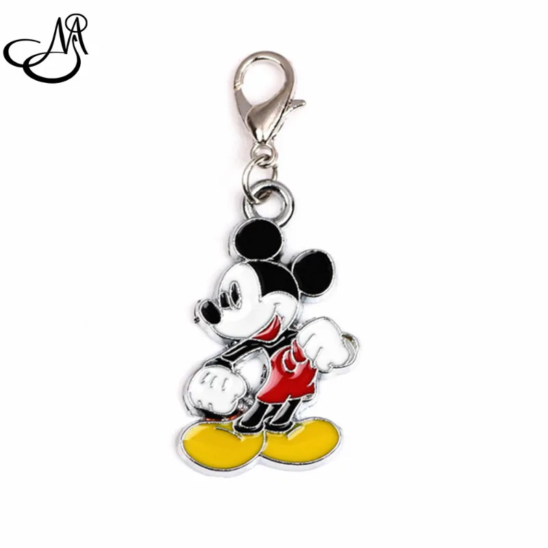20pcs/lot Cute Colorful Enamel Minnie Mouse dangle charm for necklace ...