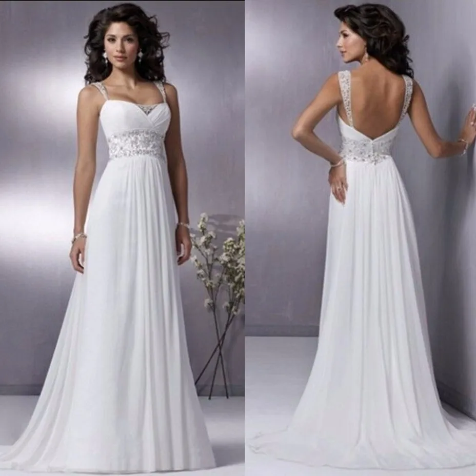 Buy 2016 Beach Modest Bridal Dresses Actual Image Sexy