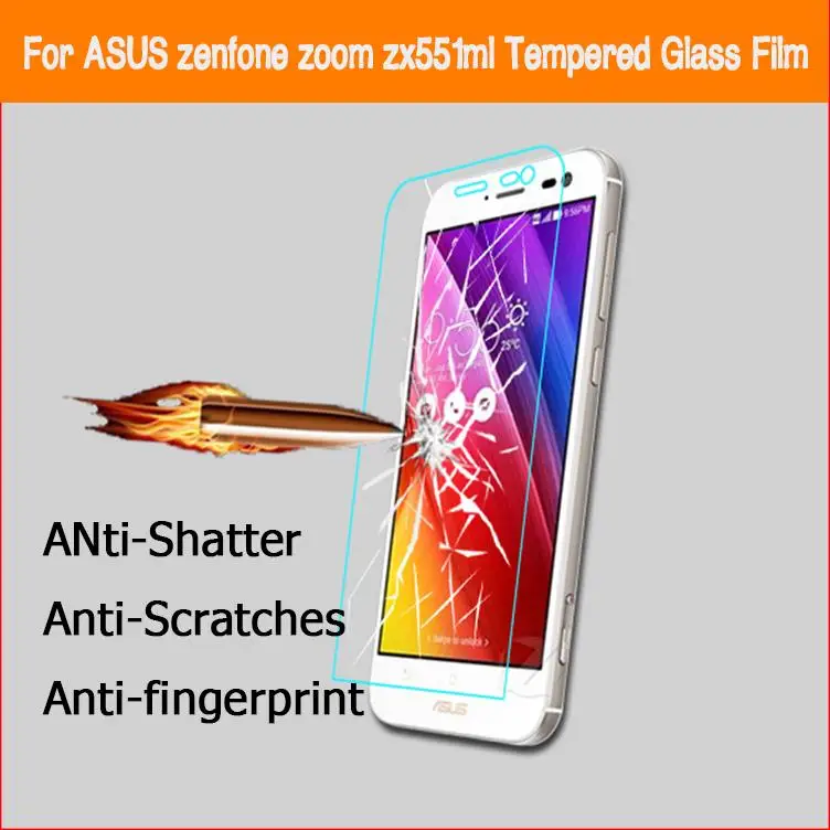 La mejor película de cristal templado para Asus ZenFone Zoom ZX551ML ...
