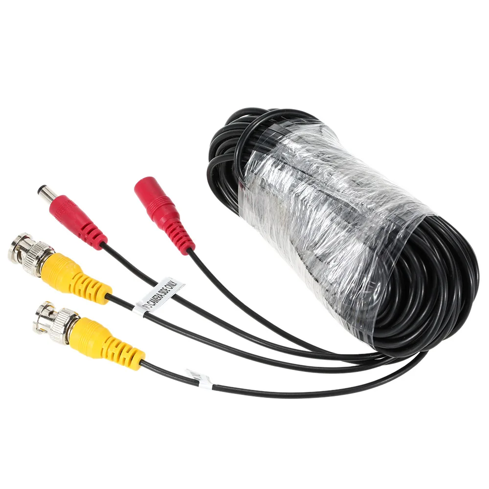 Câble de vidéosurveillance BNC câble d'alimentation | 20M 65ft, pour ...