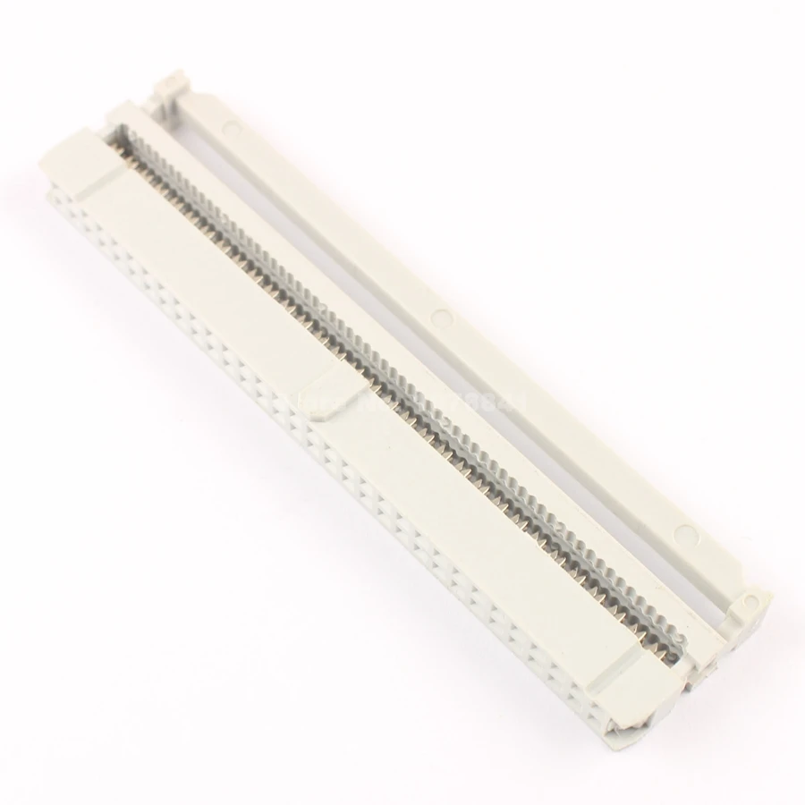 10 Pcs Per Lot 2.54mm Pitch 2x32 Pin 64 Pin IDC FC Female Header Socket ...